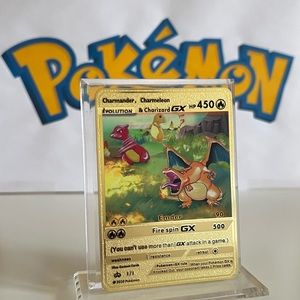 Pokemon | Toys | Charmander Charmeleon Charizard Gx Evolution Metal ...